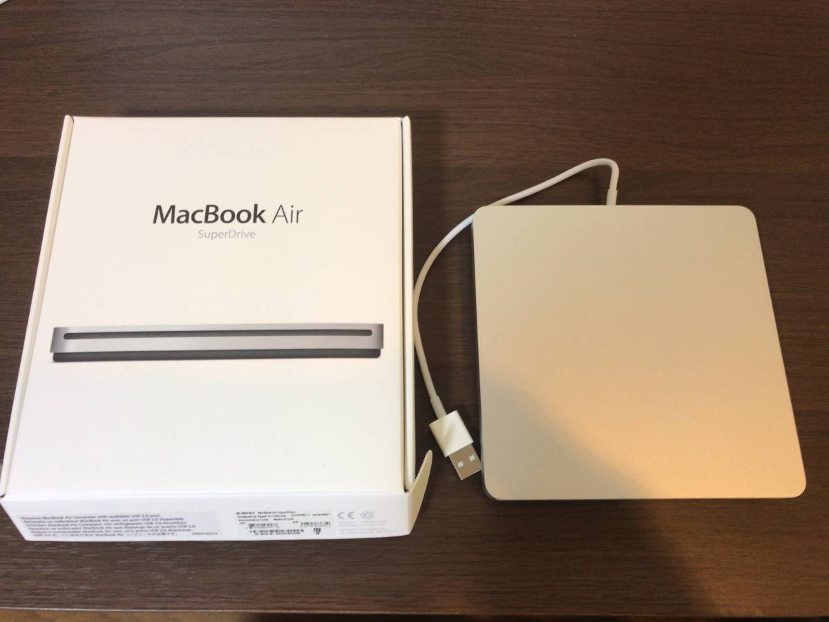 Apple SuperDrive for MacBook Air アップル 外付けDVDドライブ スーパードライブ(DVDマルチドライブ ...