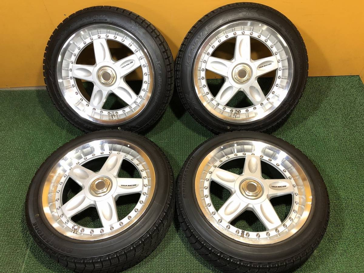 No.457 RAYS レイズ ボルクレーシング ホイール 17×7.5JJ 17×8.5JJ 17インチ 4穴PCD114.3 スタッドレス ...