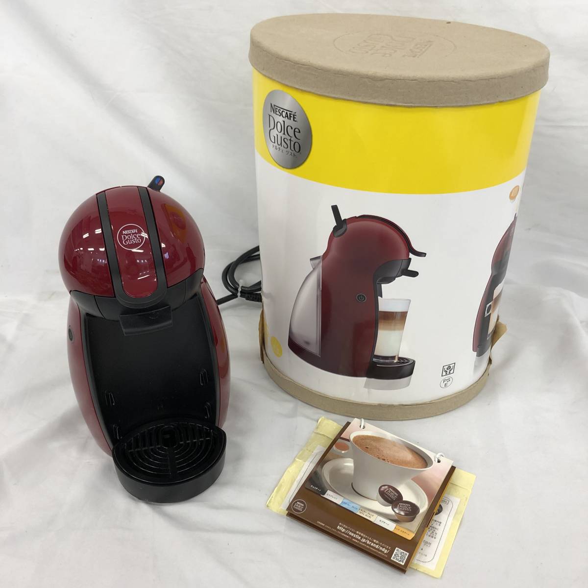 1046940 NESCAFE ネスカフェドルチェグスト ピッコロ MD9744-PR 通電確認済み 箱付き(エスプレッソマシン)｜売買されたオークション情報、yahooの商品情報をアーカイブ ...