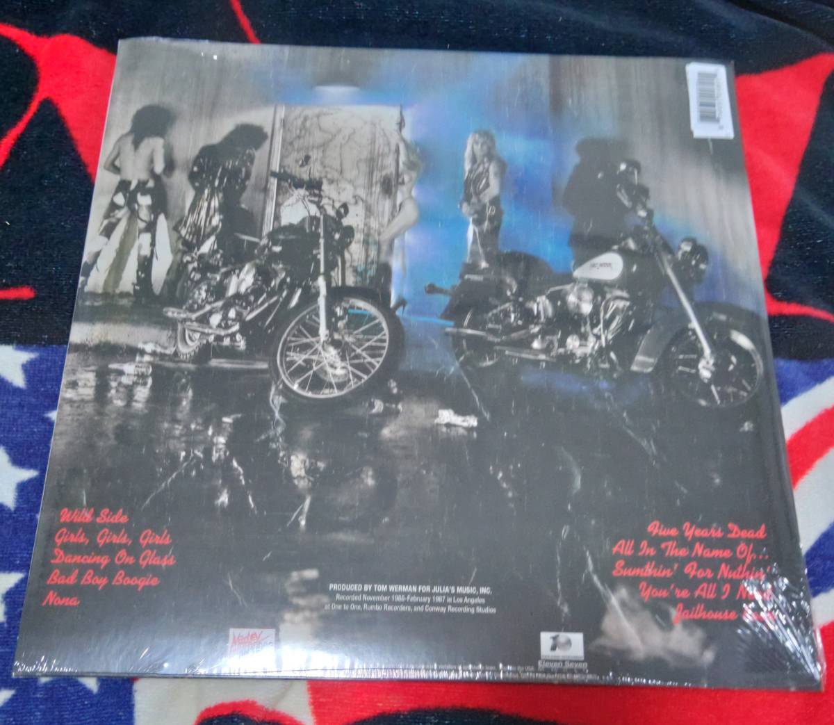 モトリー クルー / Girls Girls Girls 30th ANNIVERSARY LIMITED EDITION VINYL BLUE / BLACK MARBLE XXX ...