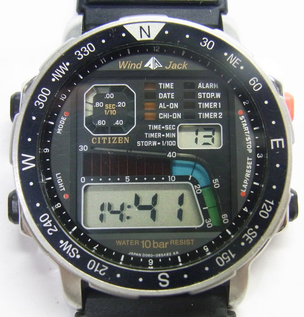 CITIZEN シチズン Wind Jack ウィンドジャック D060-086775 デジタル 腕時計 稼働品 M10010831(その他)｜売買されたオークション情報、yahooの商品情報 ...