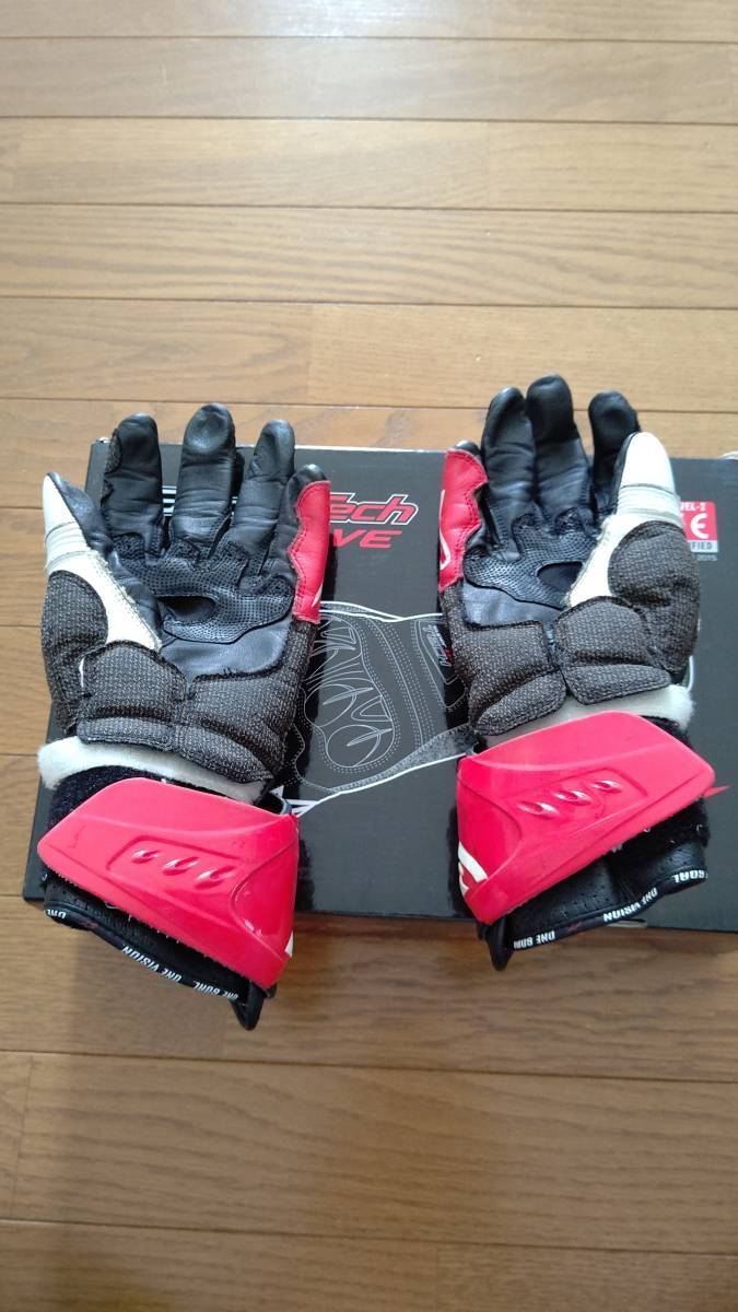 3556017 SUPERTECH GLOVE スーパーテックグローブ レーシンググローブ アルパインスターズ 正規品 Sサイズ BLACK WHITE RED 123(競技用)｜売買された ...
