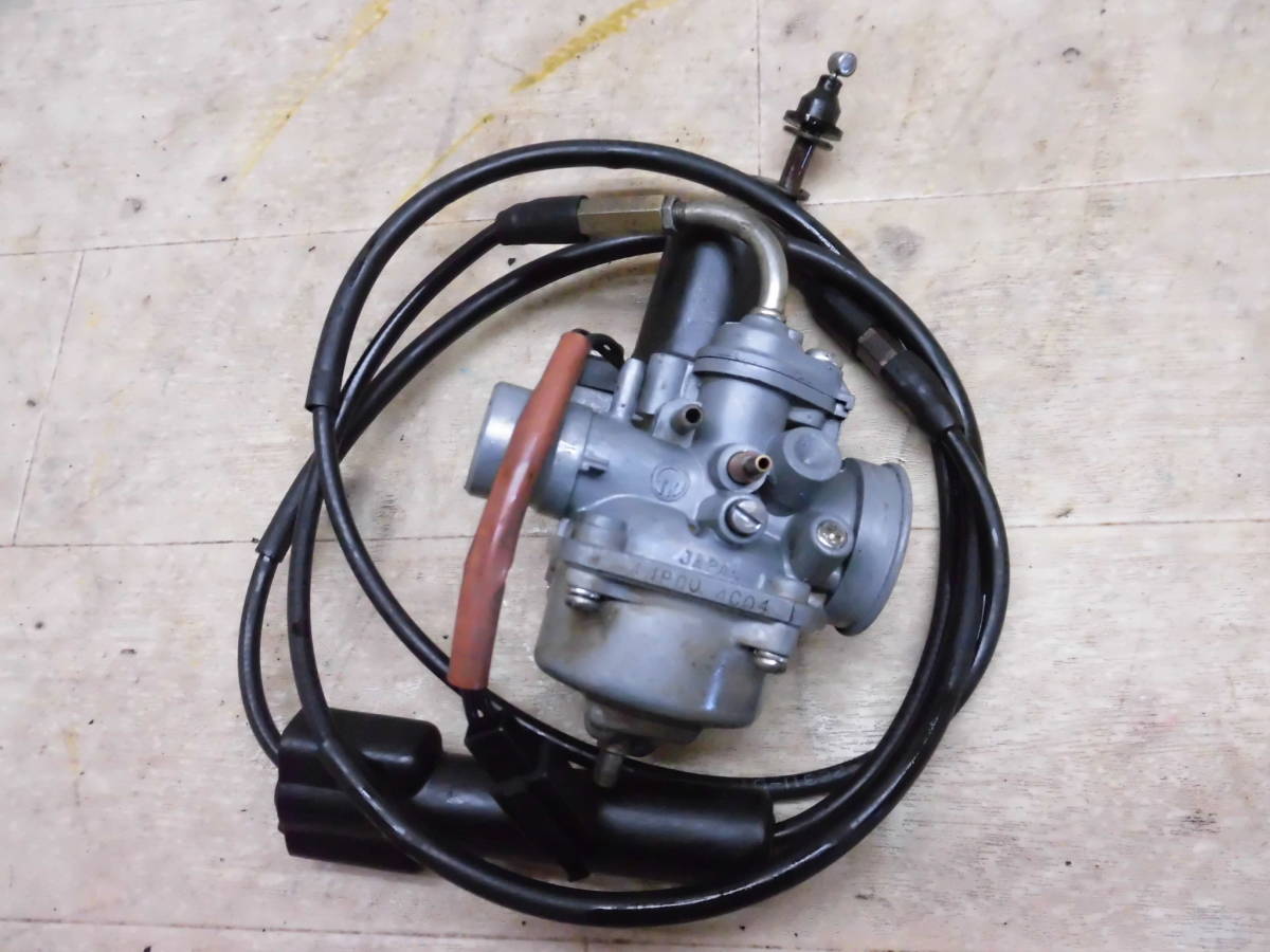 純正キャブレター 4JP-6908 ジョグアプリオ/JOG APRIO 3KJ 実動 スロットルワイヤー付き 2スト ベース 検索 Z/ZR ...