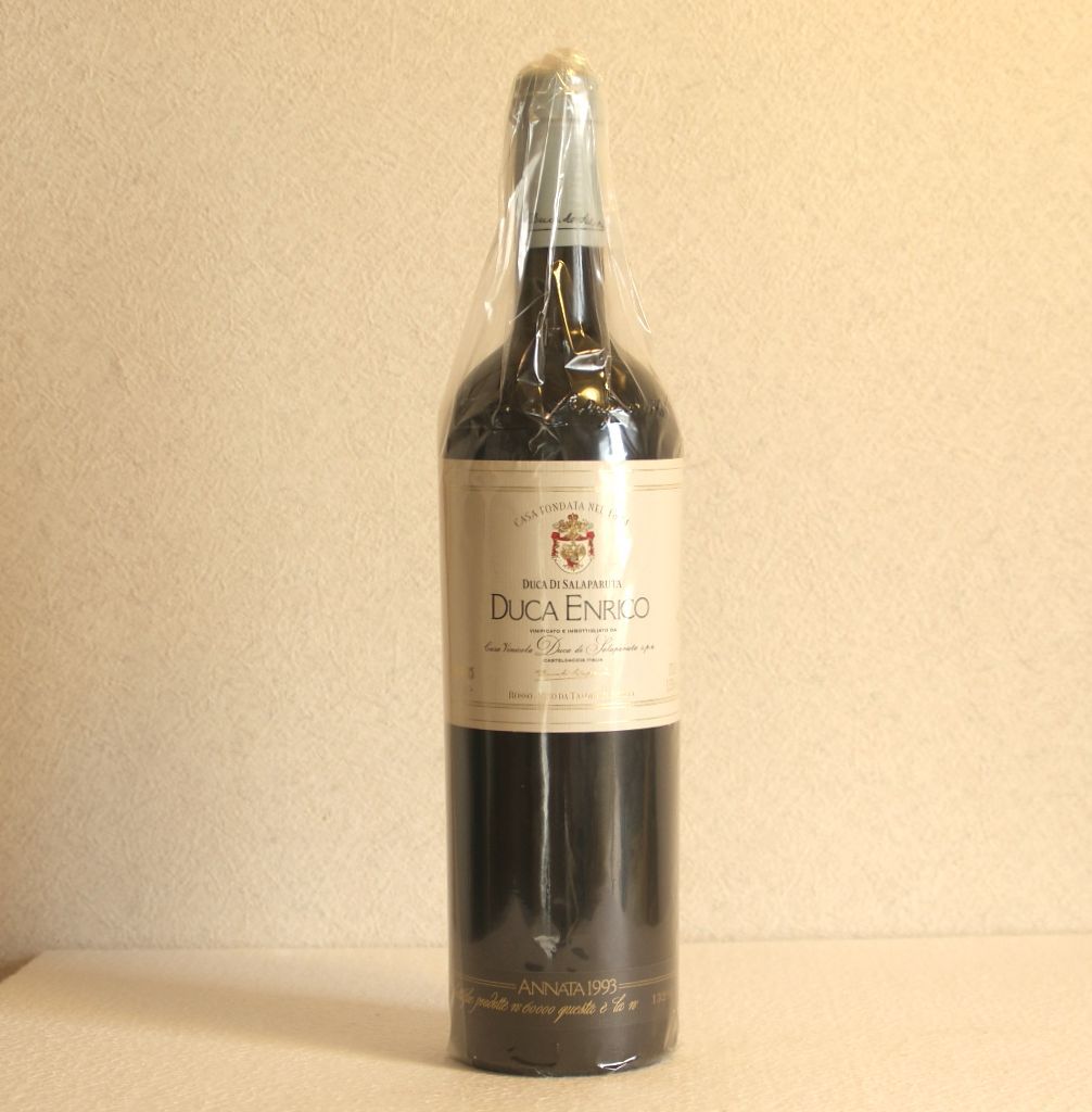 赤ワイン ドゥーカエンリコロッソ1993 Duca di Salaparuta Duca Enrico Sicilia 13.5% 750ml イタリア e115(イタリア)｜売買された ...