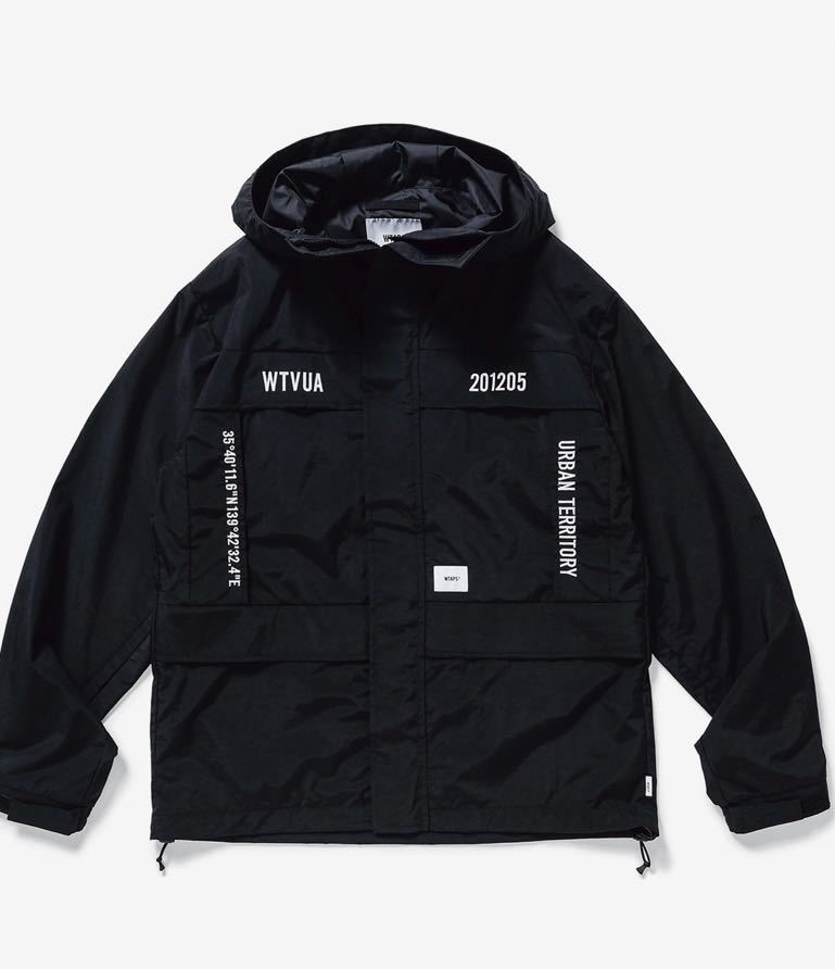 21SS WTAPS SHERPA / JACKET / NYLON. TAFFETA 211BRDT-JKM02 BLACK Mサイズ ダブルタップス シェルパ ジャケット(ジャンパー ...