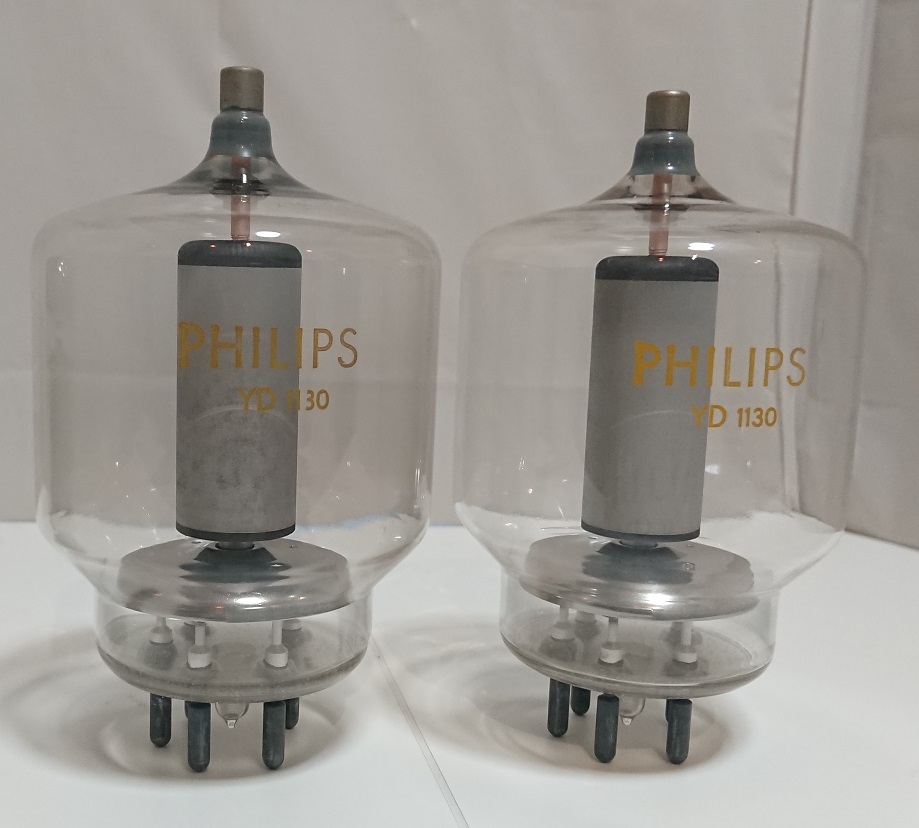 PHLIPS YD-1130 送信用 3極管×2本 / ステレオアンプor リニアアンプに如何 2本組 ペアかどうか未確認(真空管)｜売買され ...
