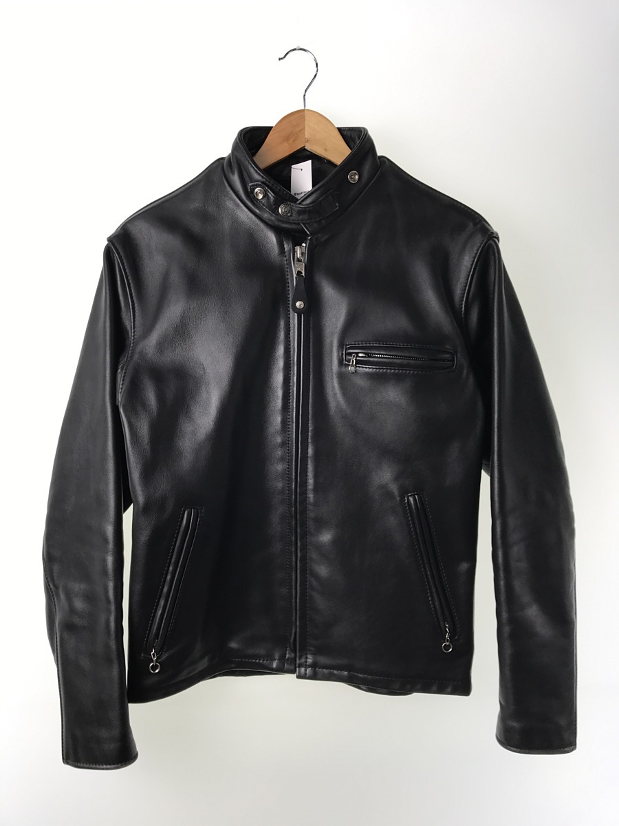 Schott シングルライダースジャケット/38/レザー/BLK(Sサイズ)｜売買されたオークション情報、yahooの商品情報をアーカイブ公開 - オークファン（aucfan.com）