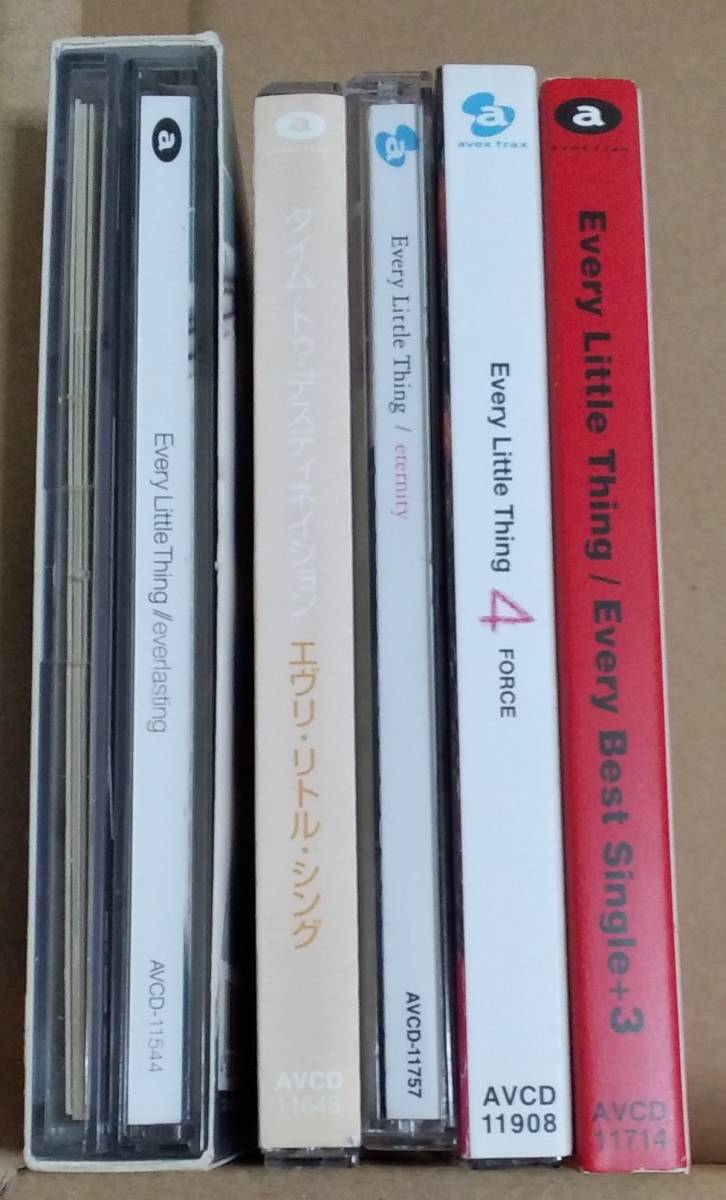 CD Every Little ThingのCDセット 初回盤多数 everlasting/Time to Destination/EveryLittleSingle+3/eternity/4 ...