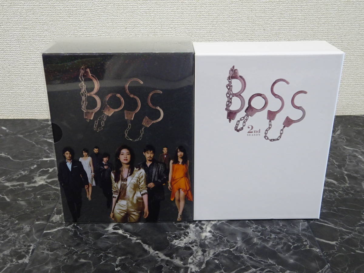 DVD BOSS DVD-BOX / BOSS 2nd SEASON DVD-BOX / 天海祐希/竹野内豊/戸田恵梨香/玉山鉄二/温水洋一 ...