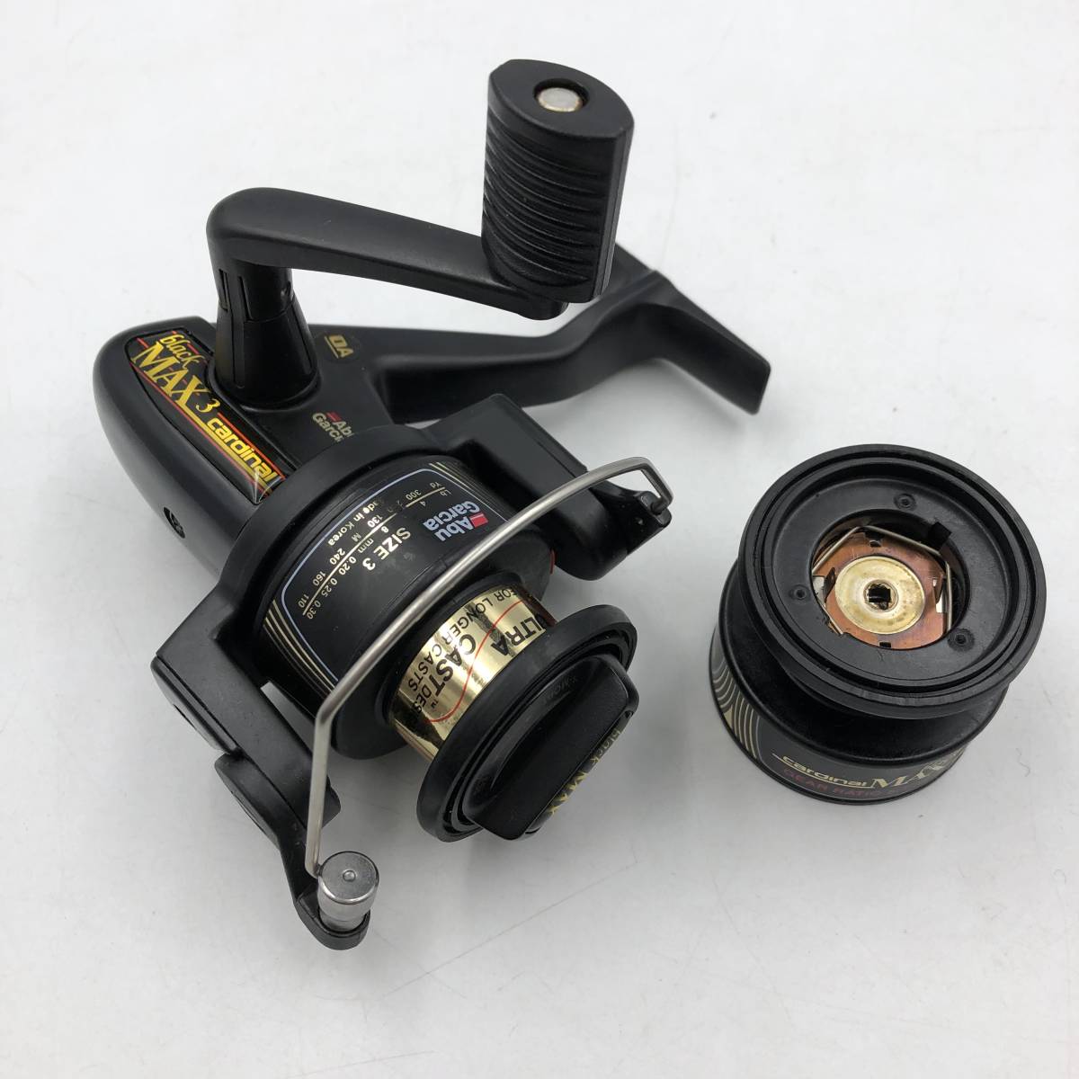 アブガルシア カーディナル ブラックマックス3 スペアスプール付 Abu Garcia cardinal black MAX(アブガルシア ...