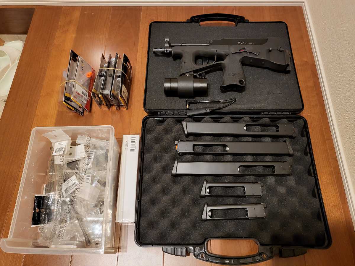 pp2000 modify JASG認定 co2 ガスブローバック pp-2000 pp2k ghk ak perst GBB ガスブロ akm lct タニオコバ(ガスガン)｜売買された ...