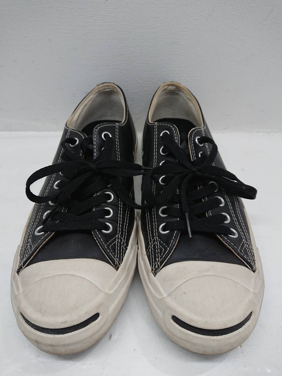 E CONVERSE /コンバース /JACKPURCELL /ジャックパーセル /レザーローカットスニーカー /1B985 /サイズ 26.5CM /BLACK(26.5cm)｜売買された ...