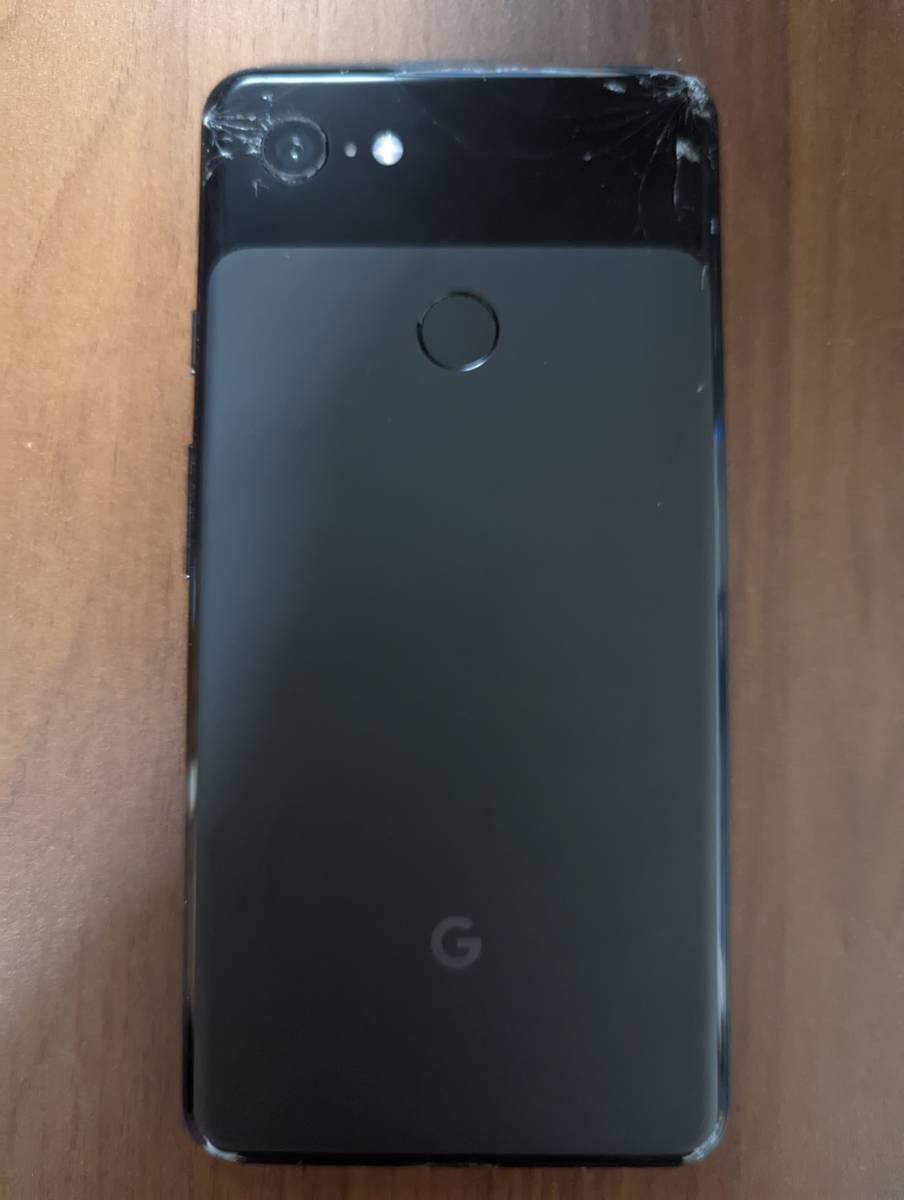 割れあり SIMフリー Google Pixel3 XL 128GB Just Black G013D(国内版SIMフリー)｜売買されたオークション情報、yahooの商品情報をアーカイブ公開 ...