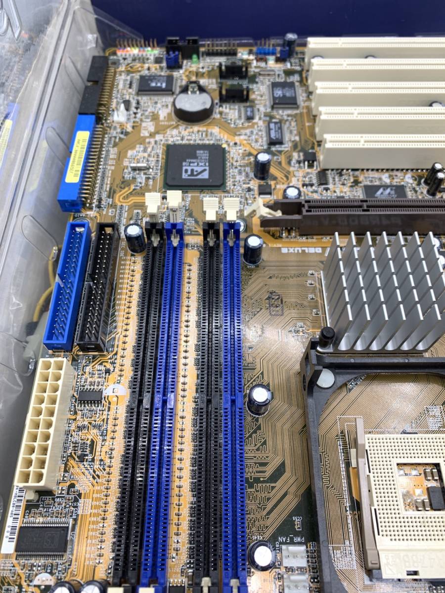 b11-058HGB// 保管品 865PE マザーボード Socket 478 AGP ATX AX4SPE MAX II VIRTUOSO ...