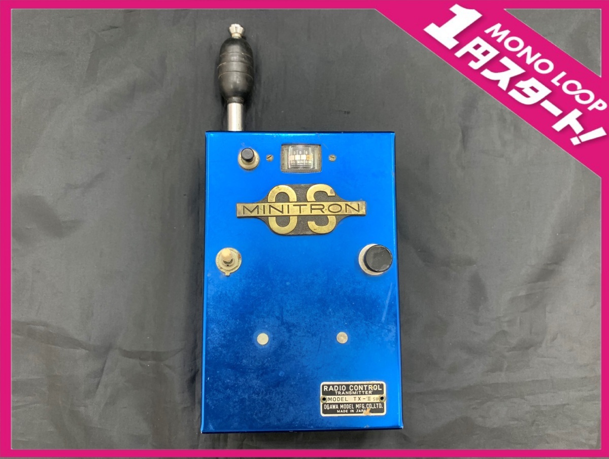 6KA名10015F MINITRON OS TX-Ⅱ SB ミニトロン 小川精機 OGAWA MODEL RADIO CONTROL ...