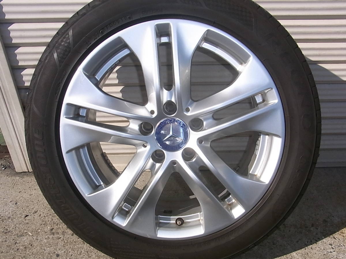 MB269 ベンツ Eクラス W212 E350 純正タイヤホイール A2124010902 245/45R17 2010年 DBA ...