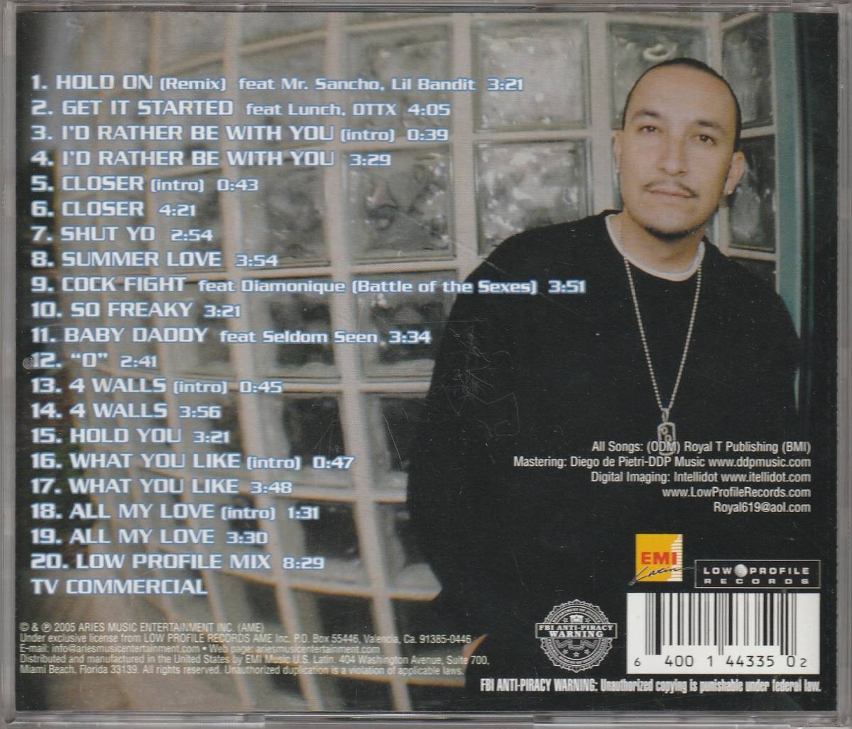 CD HIPHOP/G-RAP ODM Lighter Shade of Brown ／Closer／2005年 チカーノ Fingazz ...
