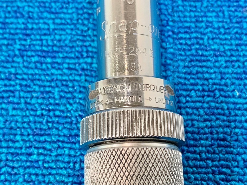 スナップオン/Snap-On 3/8インチ トルクレンチ 200-1000インチ/ポンド QJR284E 工具 ソケットレンチ 60 ...