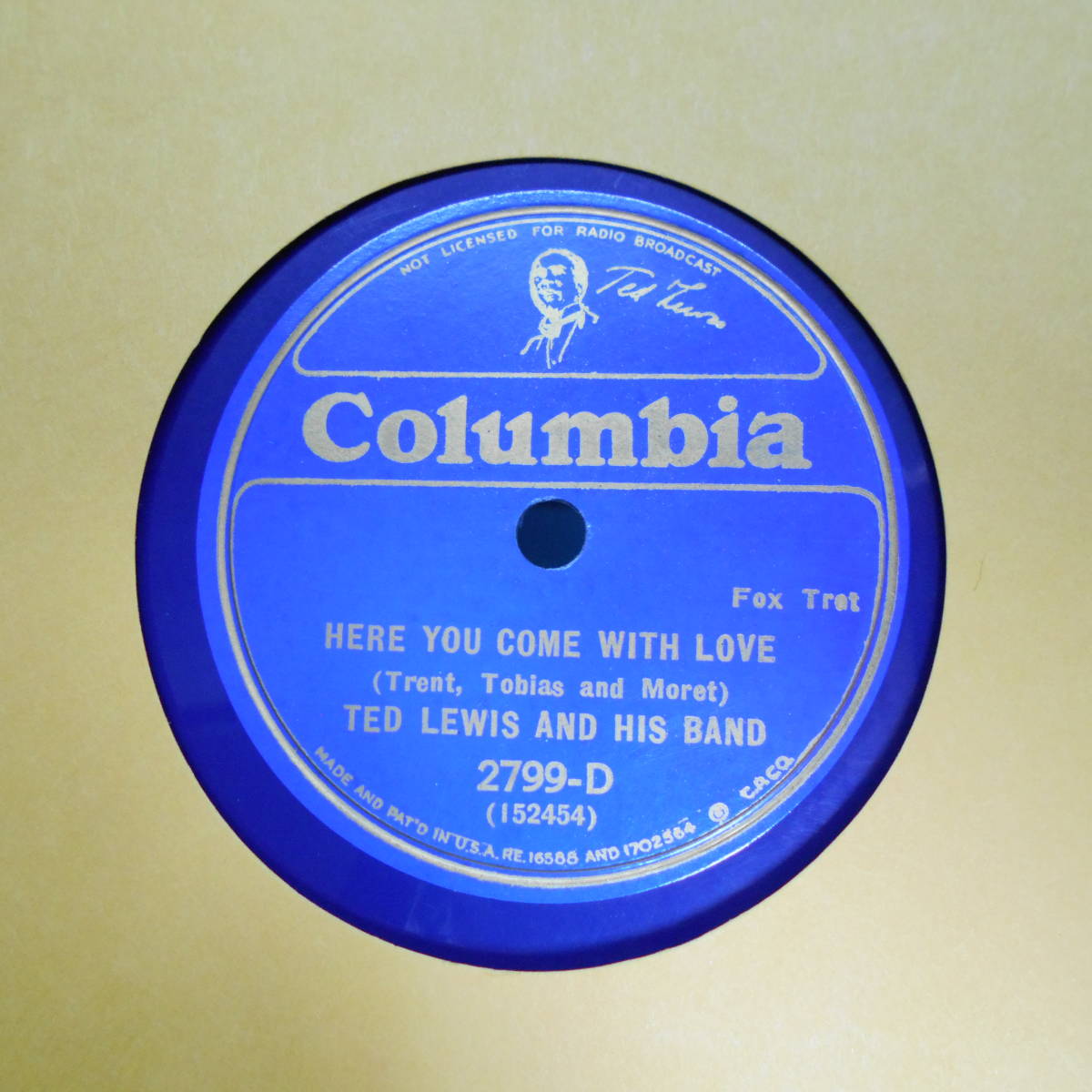 SP TED LEWIS & HIS BAND COLUMBIA 2799-D BLUE WAX(ジャズ)｜売買されたオークション情報 ...