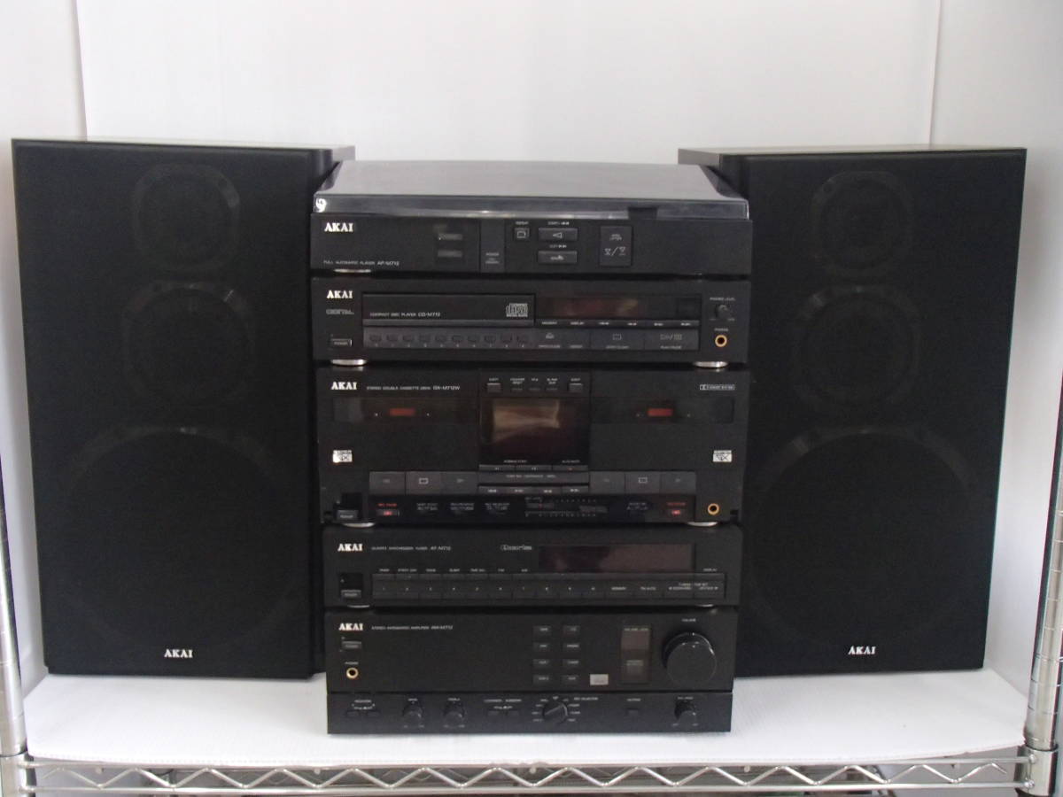 M11 AKAI アカイ GX-M712W AT-M712 AM-M712 CD-M712 AP-M712 システムコンポ AE-712 ...