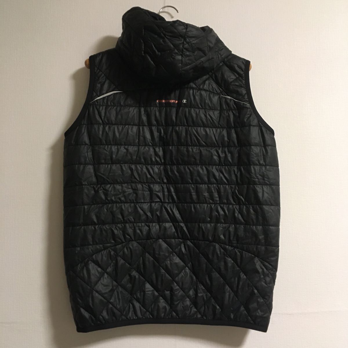 NA372 Champion GOLD WIN 中綿ベスト sizeL black CONDITION plus CJ1805(その他)｜売買 ...