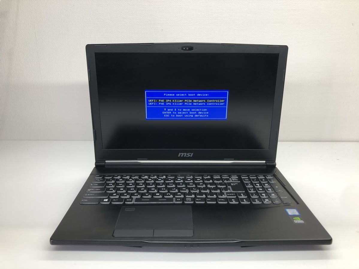 ジャンク品 MSI 16P6 Intel Core i7 8世代 Nvidia Pro Graphics(15インチ～)｜売買された ...