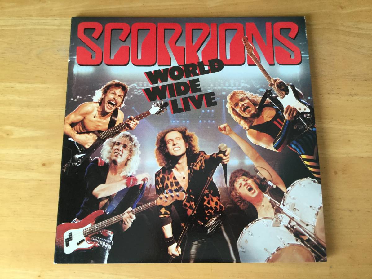 SCORPIONS/ WORLD WIDE LIVE/ 輸入盤/2枚組LP 21218(一般)｜売買されたオークション情報、yahooの商品 ...