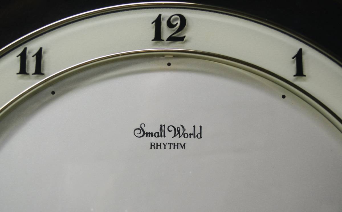 RHYTHM リズム からくり時計 Small World 4MH689 リズム時計 掛時計 からくり 時計 レア 12－22(アナログ ...