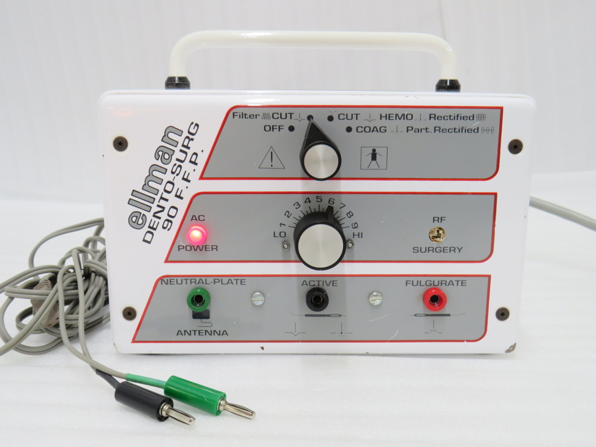 80 ellman DENTO-SURG 90 F.F.P. 電気メス 部品取り 1224-442(ビューティー、ヘルスケア)｜売買された ...