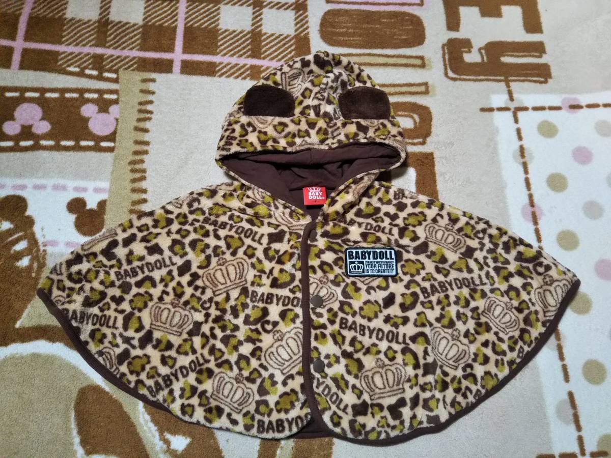 BABY DOLLポンチョフリー(90（85～94cm）)｜売買されたオークション情報、yahooの商品情報をアーカイブ公開 - オークファン ...