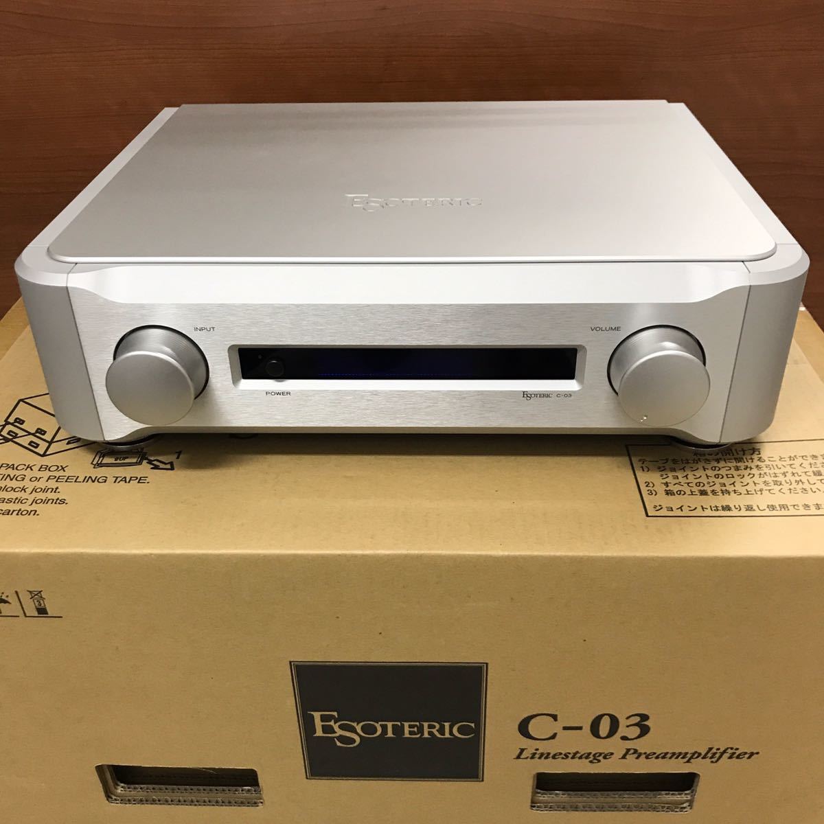 ESOTERIC C-03 プリアンプ 元箱付(その他)｜売買されたオークション情報、yahooの商品情報をアーカイブ公開 - オークファン ...