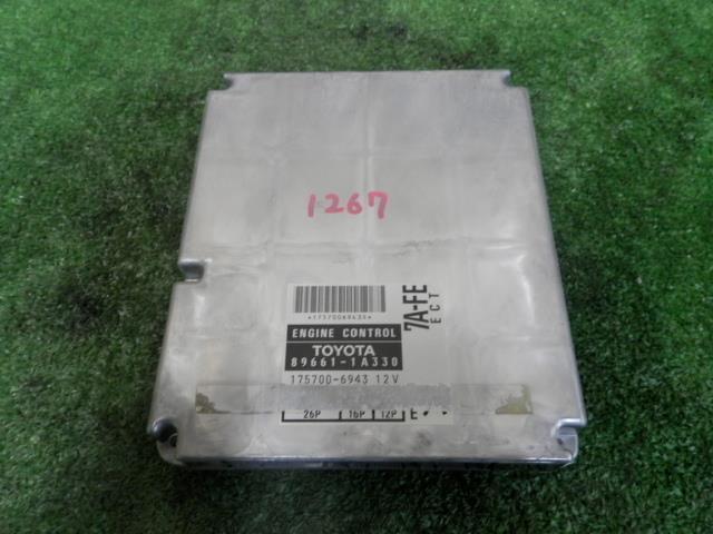 ジャンク スプリンターカリブ E-AE115G エンジンコンピューター/ECU 7A-FE 175700-6943 89661-1A330 ...