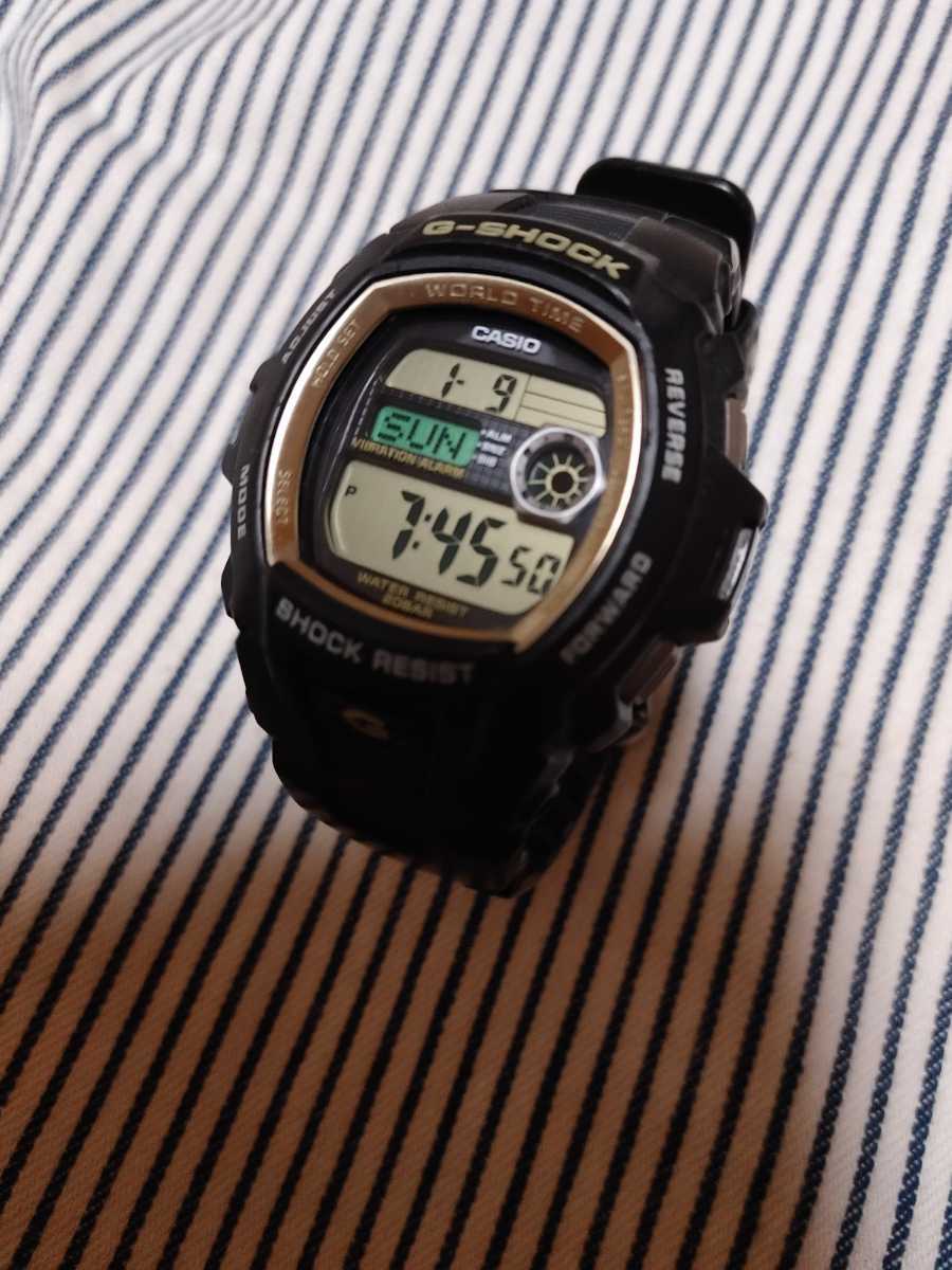 CASIO G-SHOCK 2943 G 7500 G ゴールド 液晶 ブラック 廃盤 レア モデル カラー 1円 スタート 注意 加水分解中 ...