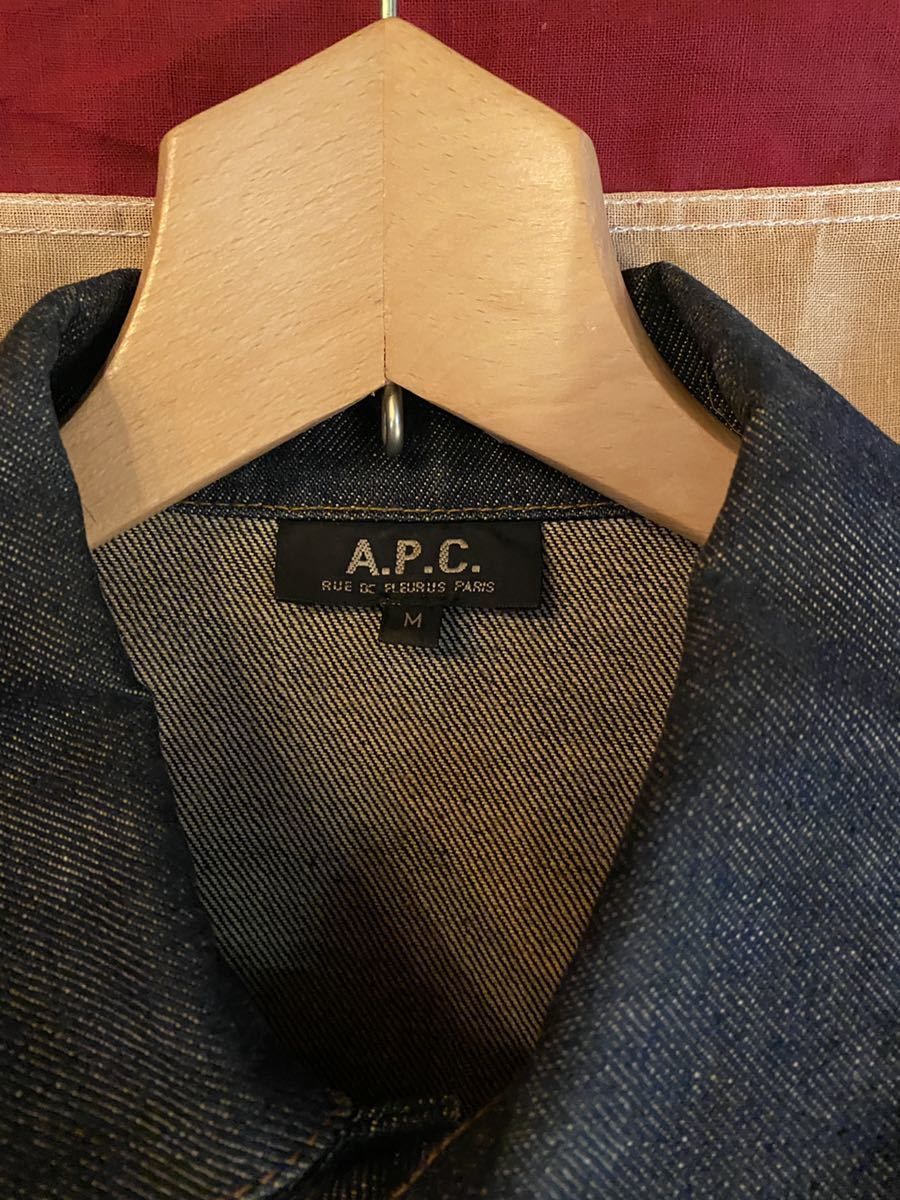 アーペーセー A.P.C.APC Gジャン ジージャン デニムジャケット 2nd 濃紺 日本製 リジッド セカンド 名作 アーカイブ ARCHIVE アウター(ジャンパー、ブルゾン)｜売買され ...