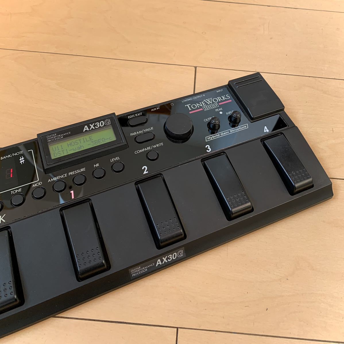 コルグ KORG TONEWORKS AX30G マルチエフェクターマルチエフェクター リバーブ ディレイ エコー フェイザー フランジャー ...