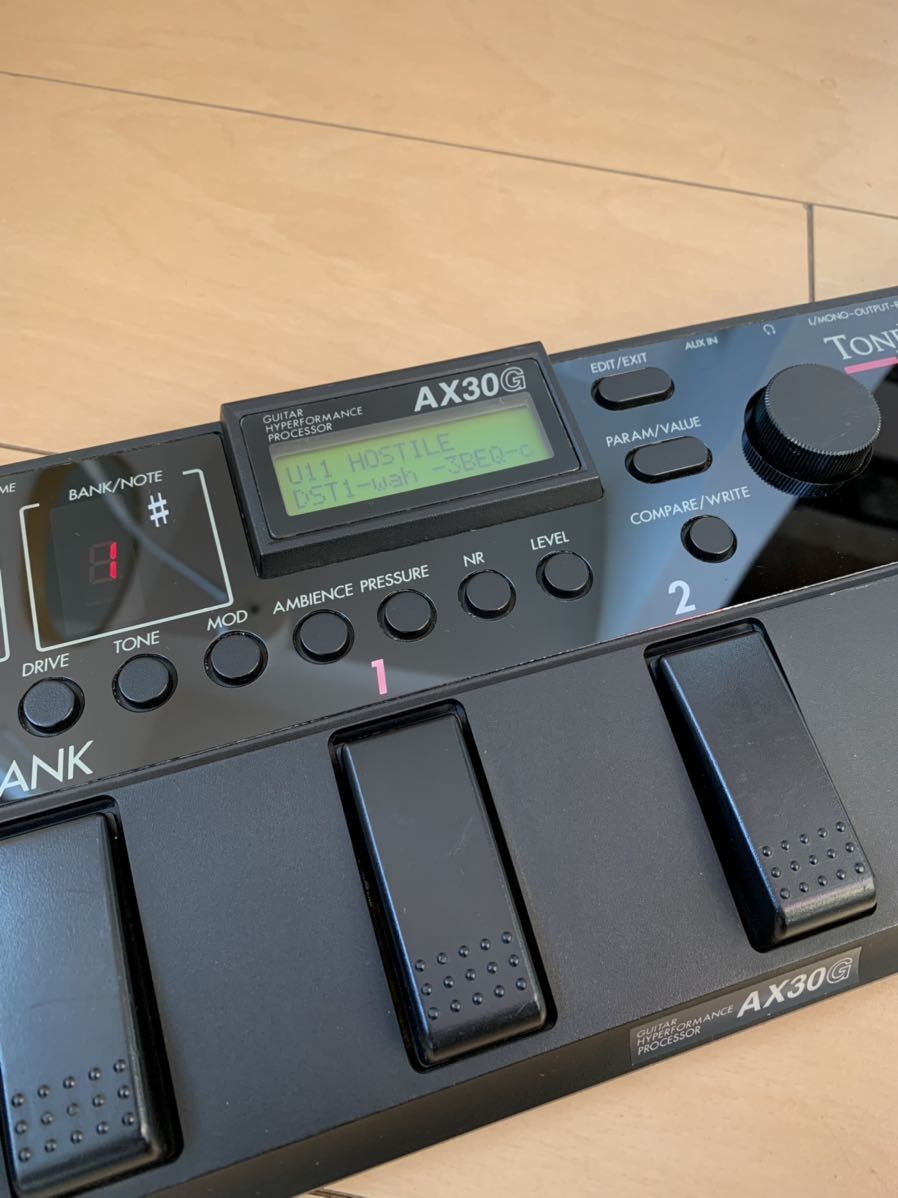 コルグ KORG TONEWORKS AX30G マルチエフェクターマルチエフェクター リバーブ ディレイ エコー フェイザー フランジャー ...