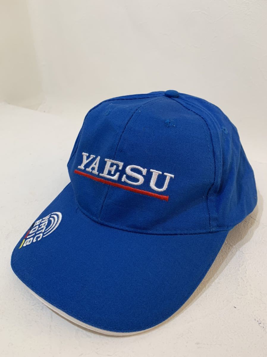 YAESU キャップ 帽子 フリーサイズ 調整可能 WRTC 2018 SYSTEM FUSION 青／ブルー ヤエス 無線 非売品 H374 ...