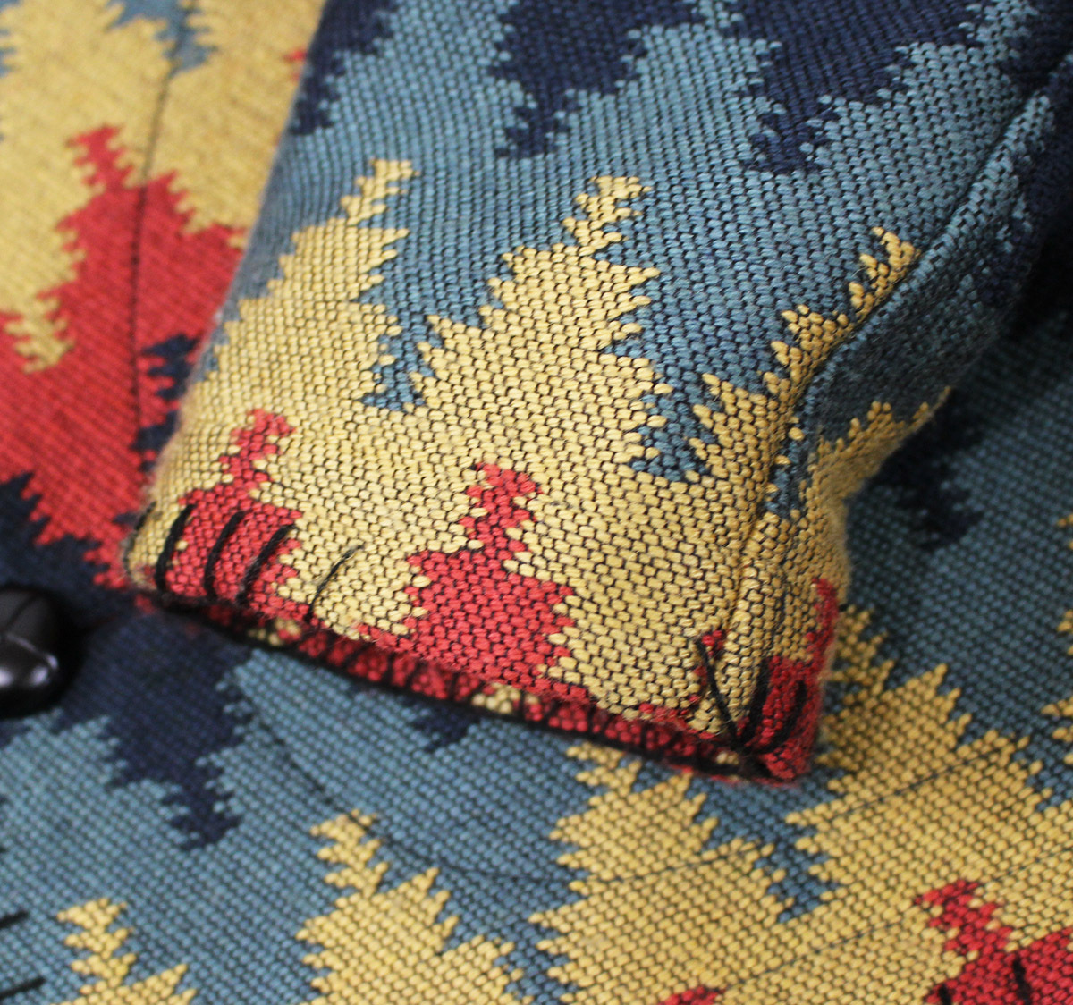 CALEE キャリー ACRYL/WOOL NATIVE SHAWL COLLAR JACKET / ネイティブパ柄 ショールカラージャケット ブラック size L(Lサイズ)｜売買された ...