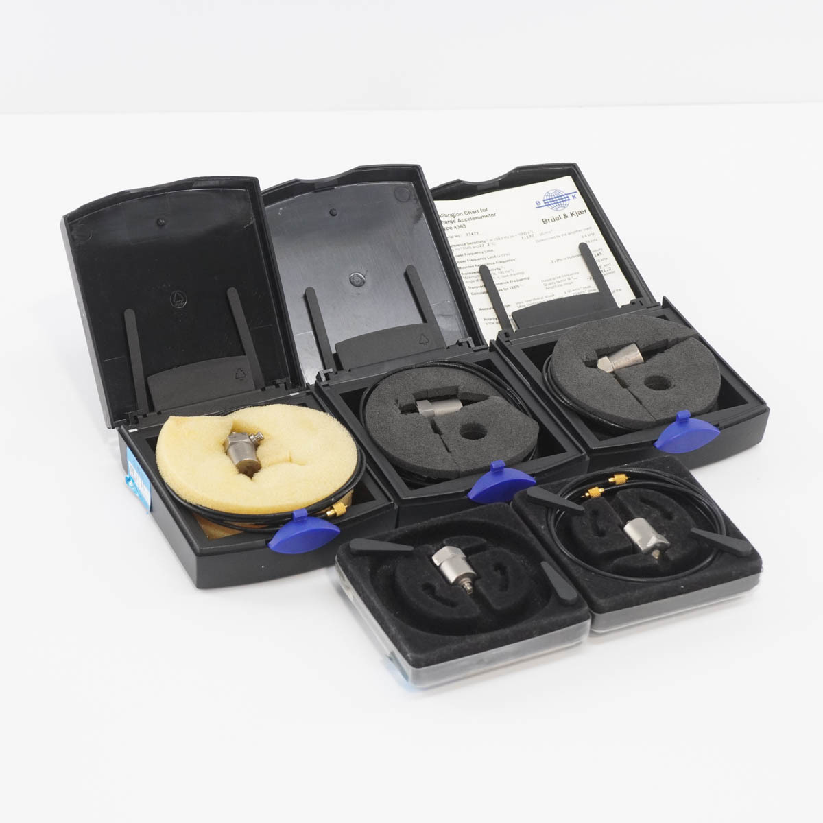 DW 8日保証 セット Bruel Kjaer 4383 4384 ACCELEROMETER 加速度ピックアップ 取扱説明書 ST03284 ...