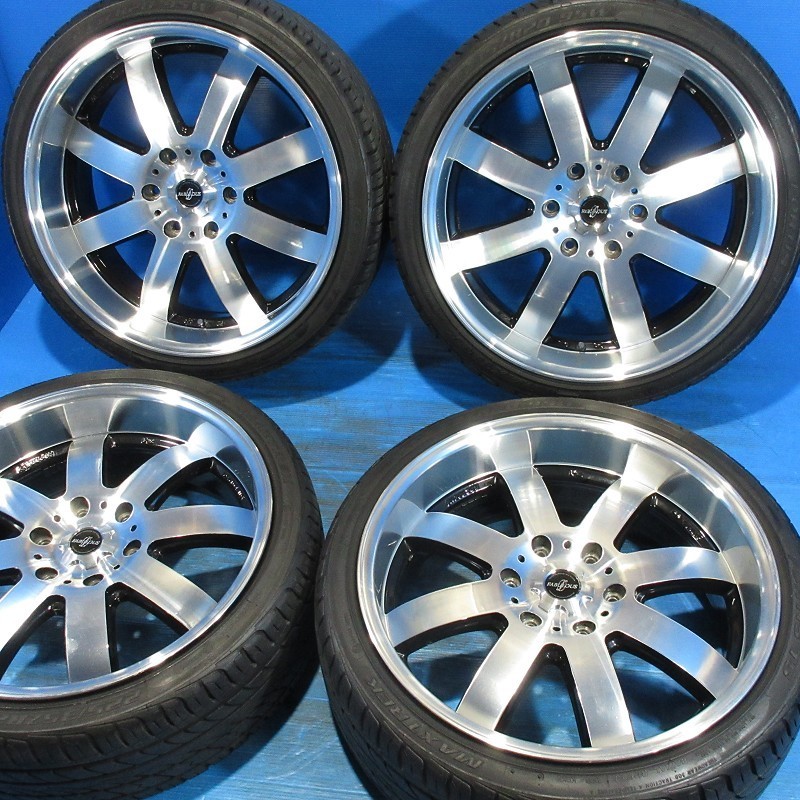 深リム FABULOUS PANDEMIC LM-8 MONO BLOCK 6H 20インチ8J+30 6H139.7 225/35R20 アルミタイヤ4本SET TOYOTA トヨタ200系 ...