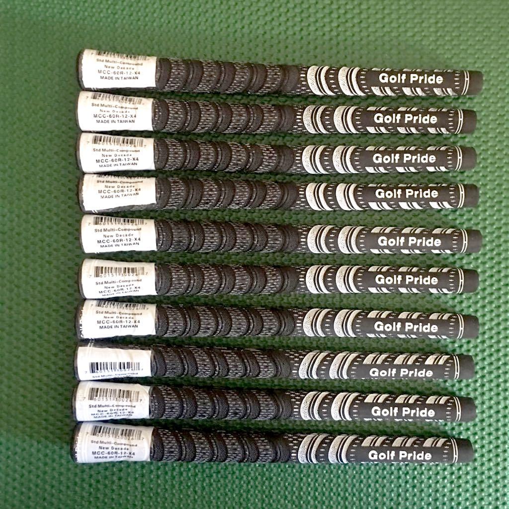 10本 Golf Pride NEW DECADE MCC 60R バックライン無し ブラック(ゴルフプライド)｜売買されたオークション情報、yahooの商品情報をアーカイブ公開 ...