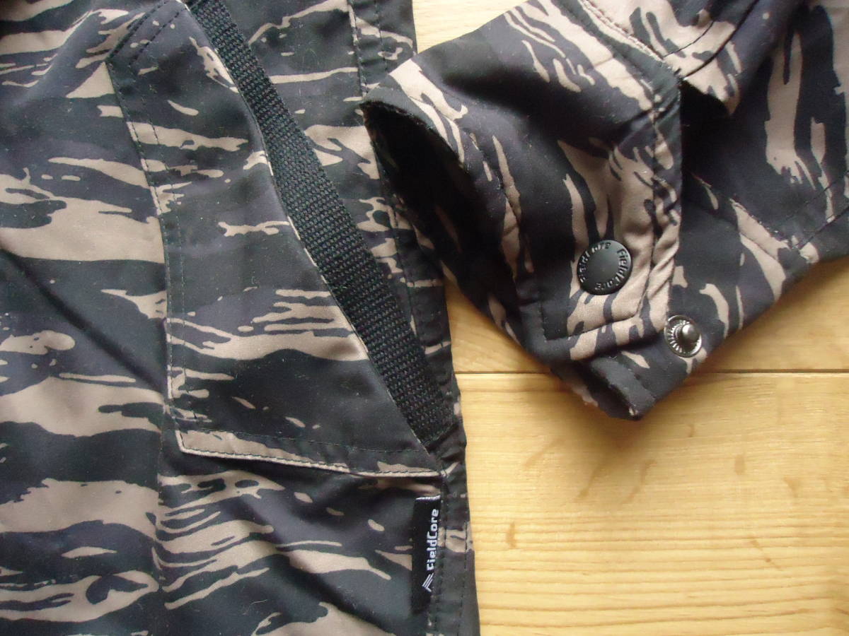 ワークマン WORKMAN フィールドコア FieldCore UJ001 ユーティリティー M65タイプジャケット M タイガーブラック アウトドア 迷彩(その他)｜売買されたオークション ...