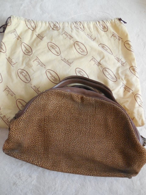 ボルボネーゼ BORBONESE ブラウン ハンドバッグ(スエード)｜売買されたオークション情報、yahooの商品情報をアーカイブ公開 - オークファン（aucfan.com）