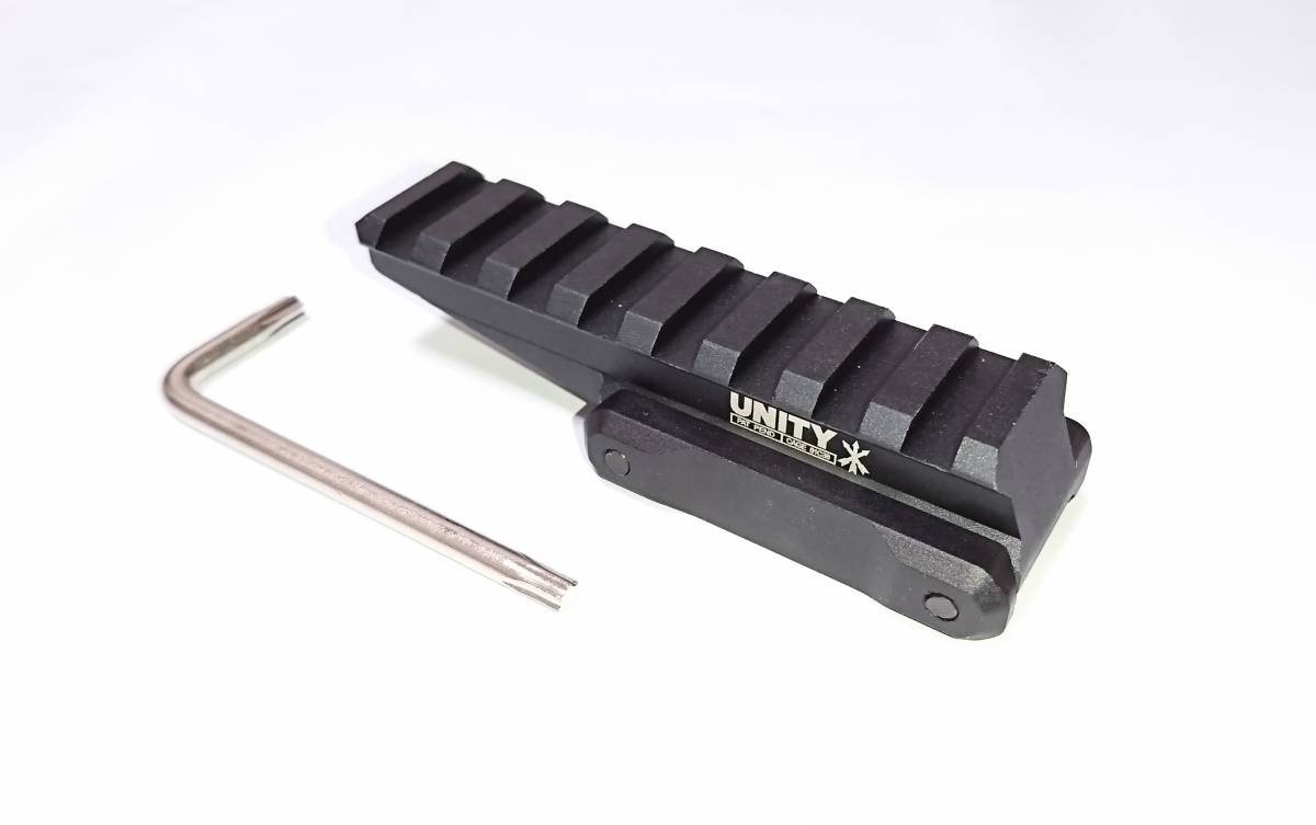 WADSN製 Unity FASTタイプ ライザーマウント レプリカ BK Optic riser ハイマウントベース(パーツ)｜売買されたオークション情報、yahooの商品情報をアーカイブ ...