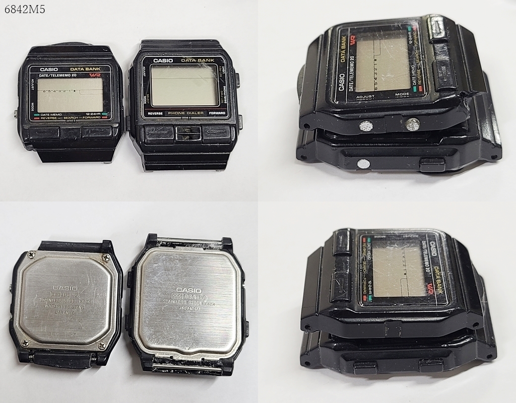CASIO カシオ 腕時計 まとめ売り FT-100W/WL-100/W-62/A151/DB-202/F-105/DBA-80/DB-25 デジタル 動作未確認 6842M5-15(カシオ ...
