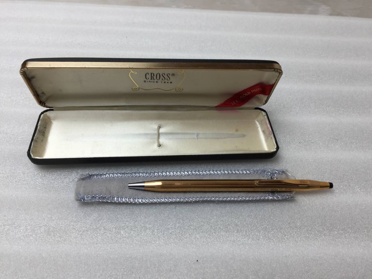 CROSS Classic クロス NO.1502 14KT ボールペン ゴールド /現状品/未確認(クロス)｜売買されたオークション情報 ...