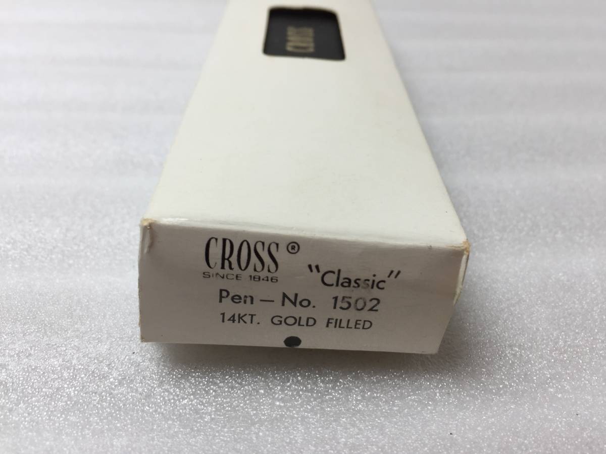 CROSS Classic クロス NO.1502 14KT ボールペン ゴールド /現状品/未確認(クロス)｜売買されたオークション情報 ...