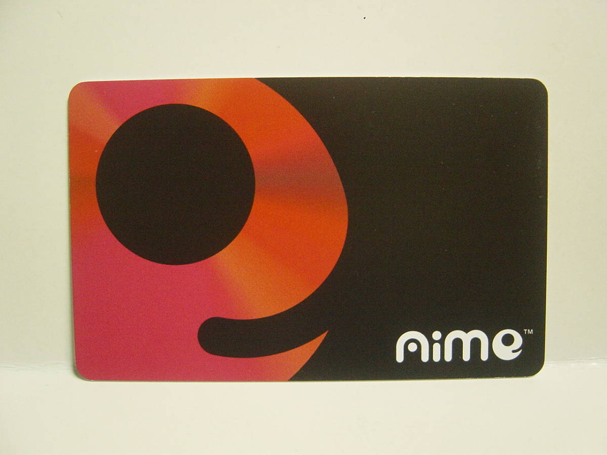 Aime カード 1枚 4社共通 アーケード アミューズメント IC Arcade Amusement IC CARD F152(レアカード ...