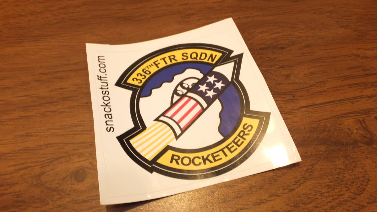 USAF 336th FS ROCKETEERS 米空軍第336戦闘飛行隊 F-15Eストライクイーグル WFFFFR シーモアジョンソン空軍 ...