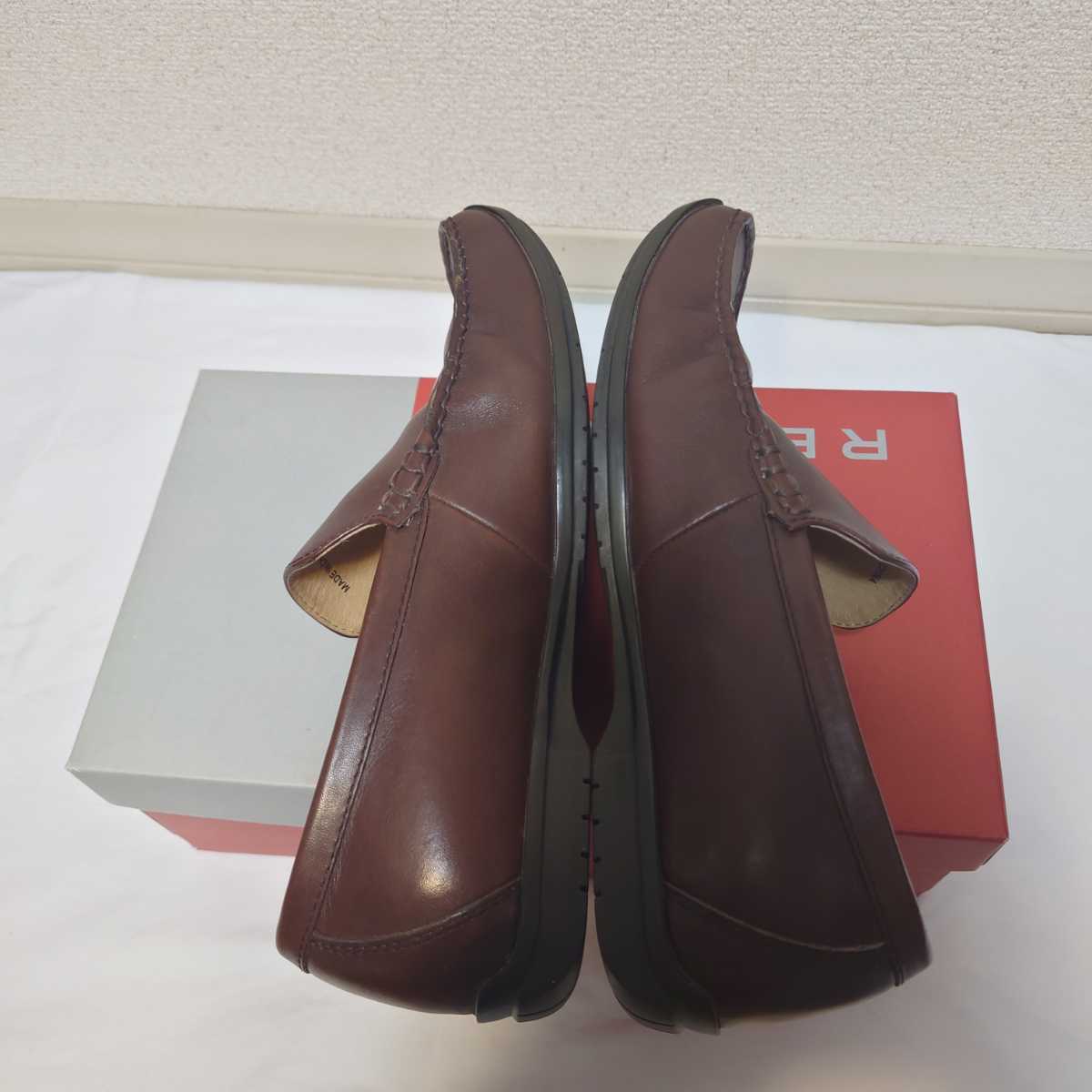 リーガル REGAL 654R モカシン / ヴァンプローファー/ドライビングシューズ 24cm 24.5cm相当 メンズ 箱付き(24 ...